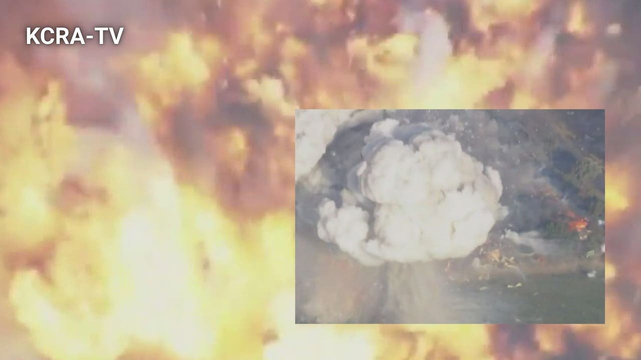 California fireworks warehouse explodes, forcing evacuations