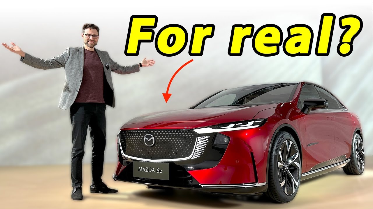 The All-New Mazda 6e (EZ-6) Review – A True Tesla Model 3 Hunter?