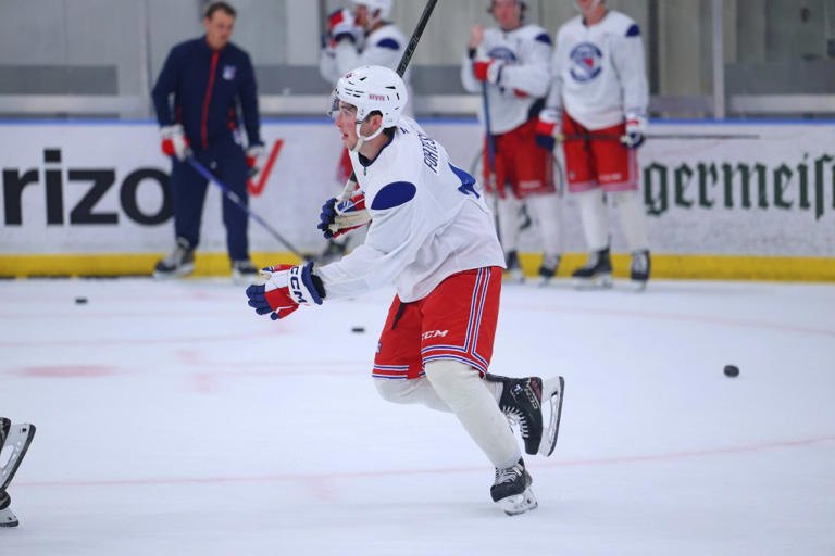 Drew Fortescue isn’t in rush to make Rangers leap from Boston College