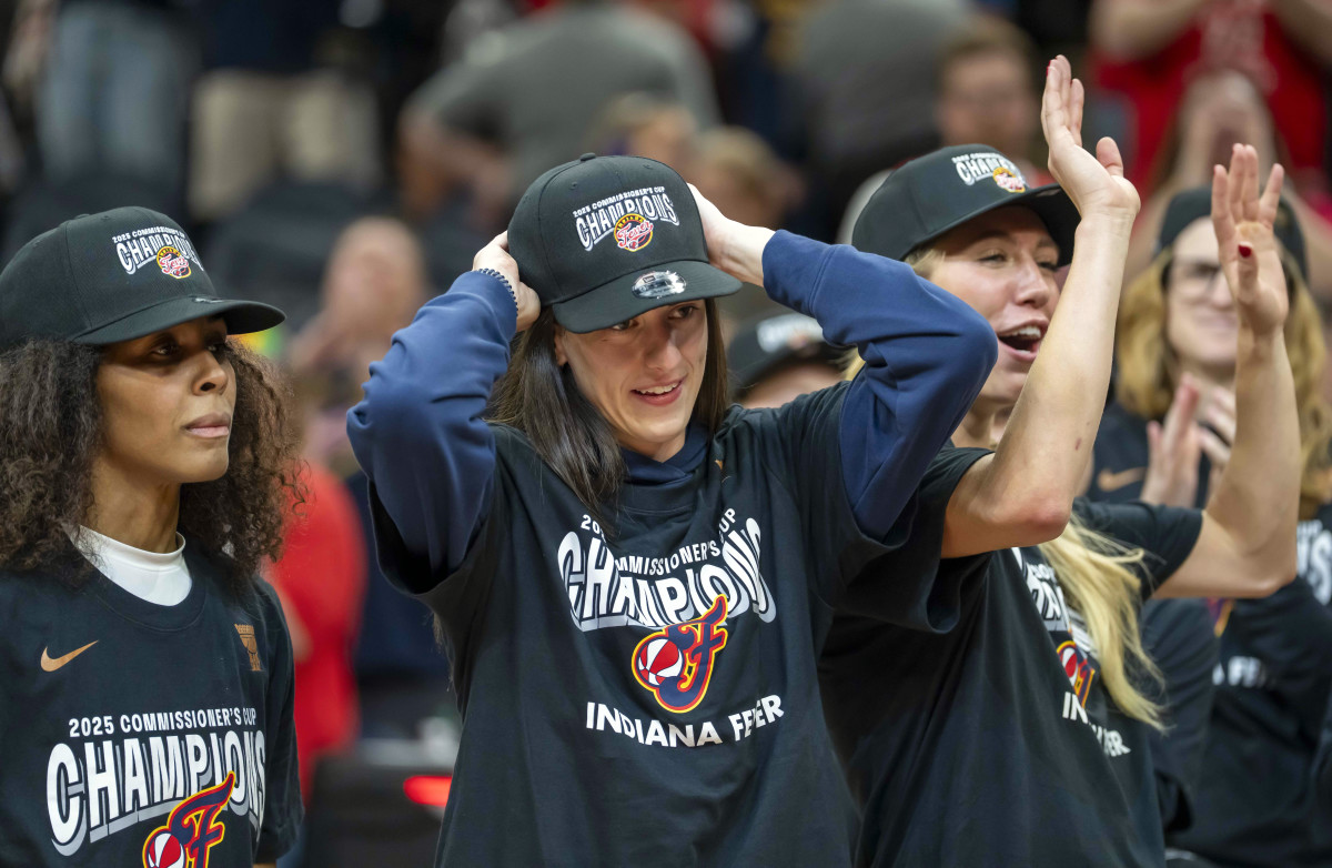 Caitlin Clark’s Behavior During Fever’s Commissioner’s Cup Celebration ...
