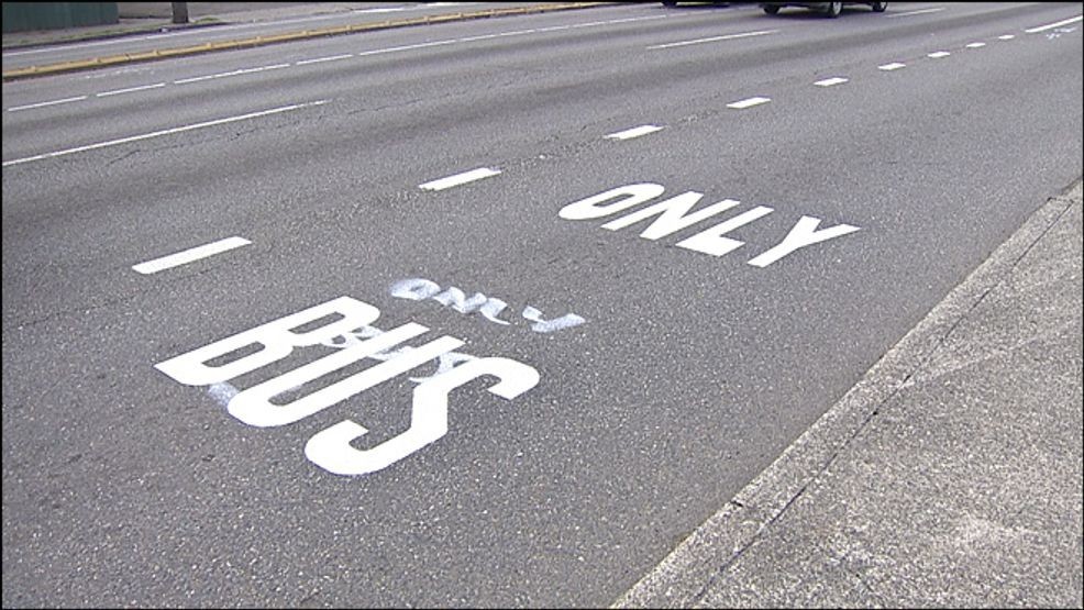 Bus-only lane construction starts along Seattle's Route 40; businesses ...
