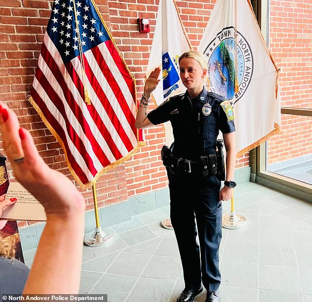 Female cop shot in wild encounter with fellow officers who turned up at ...