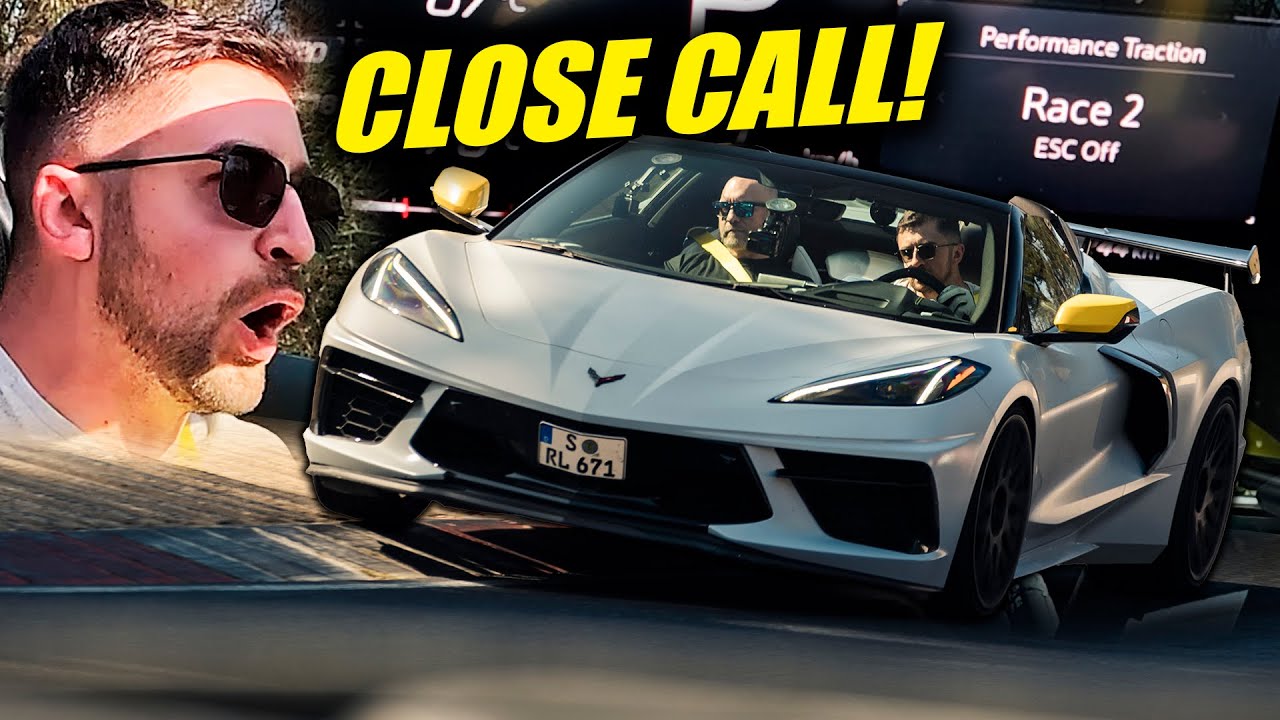 ON THE LIMIT 🏎️💥🇺🇸 500hp US Corvette C8 vs 650hp BMW M4 – Nürburgring ...