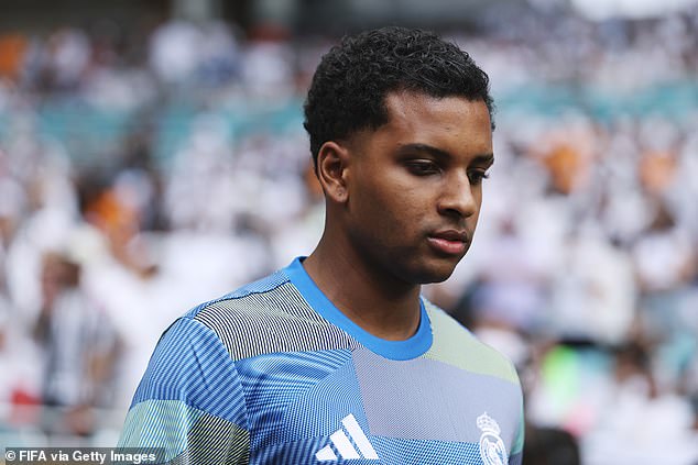 Arsenal handed Rodrygo boost as Real Madrid star is left on the bench ...
