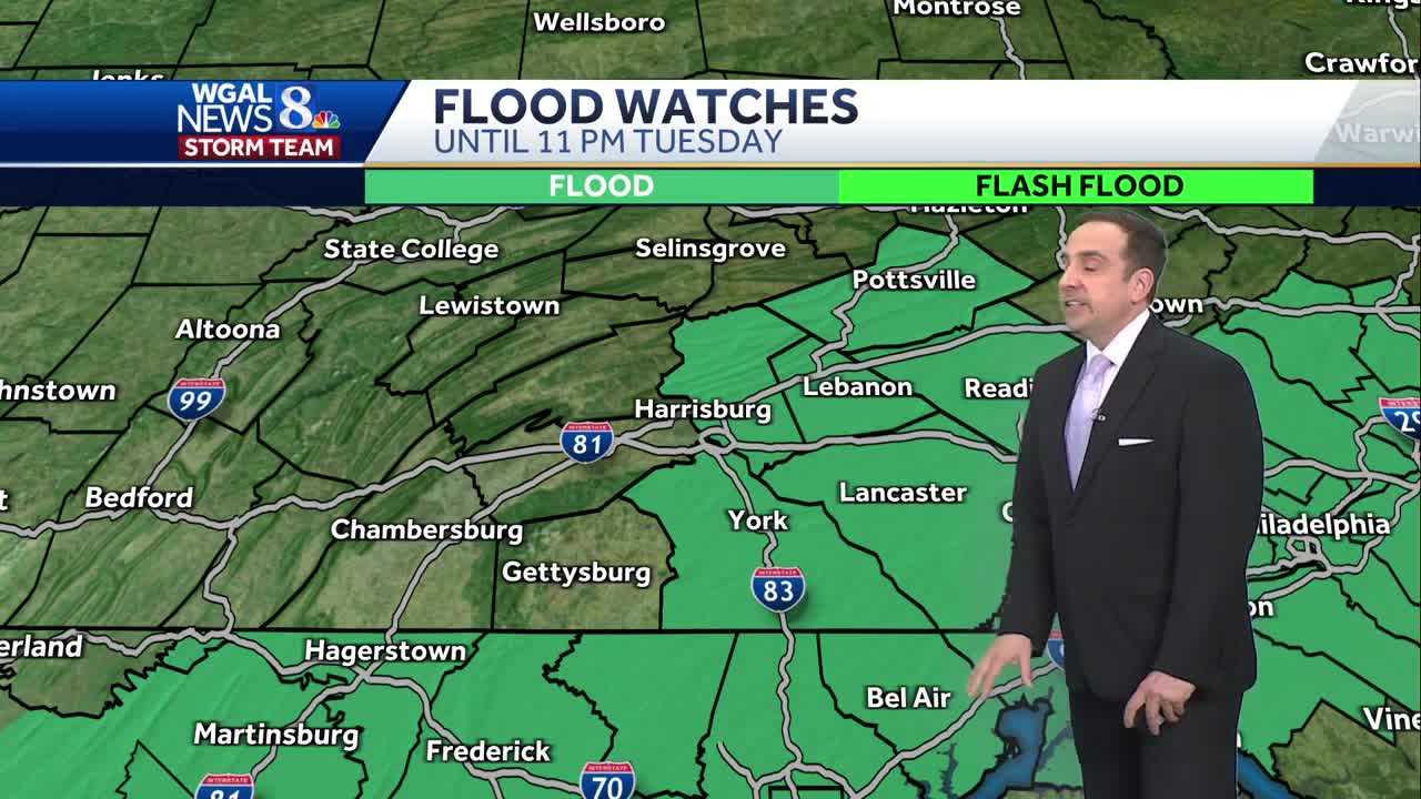 Flood Warning issued for Lancaster County
