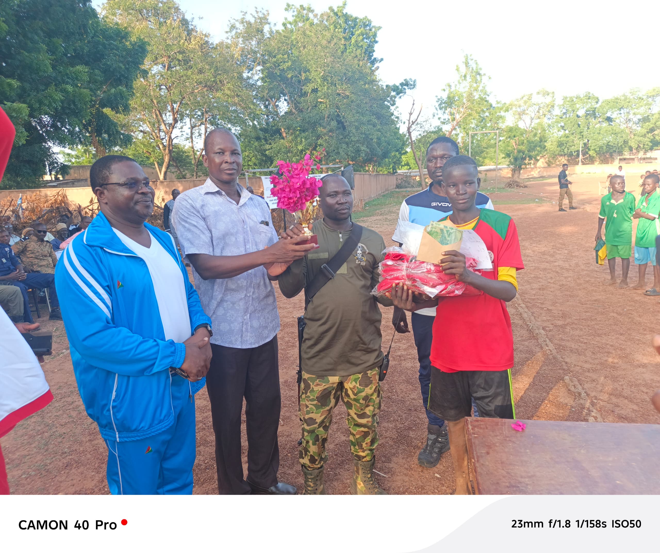 Tapoa/Diapaga : un match de foot pour marquer la fin des activités de l ...