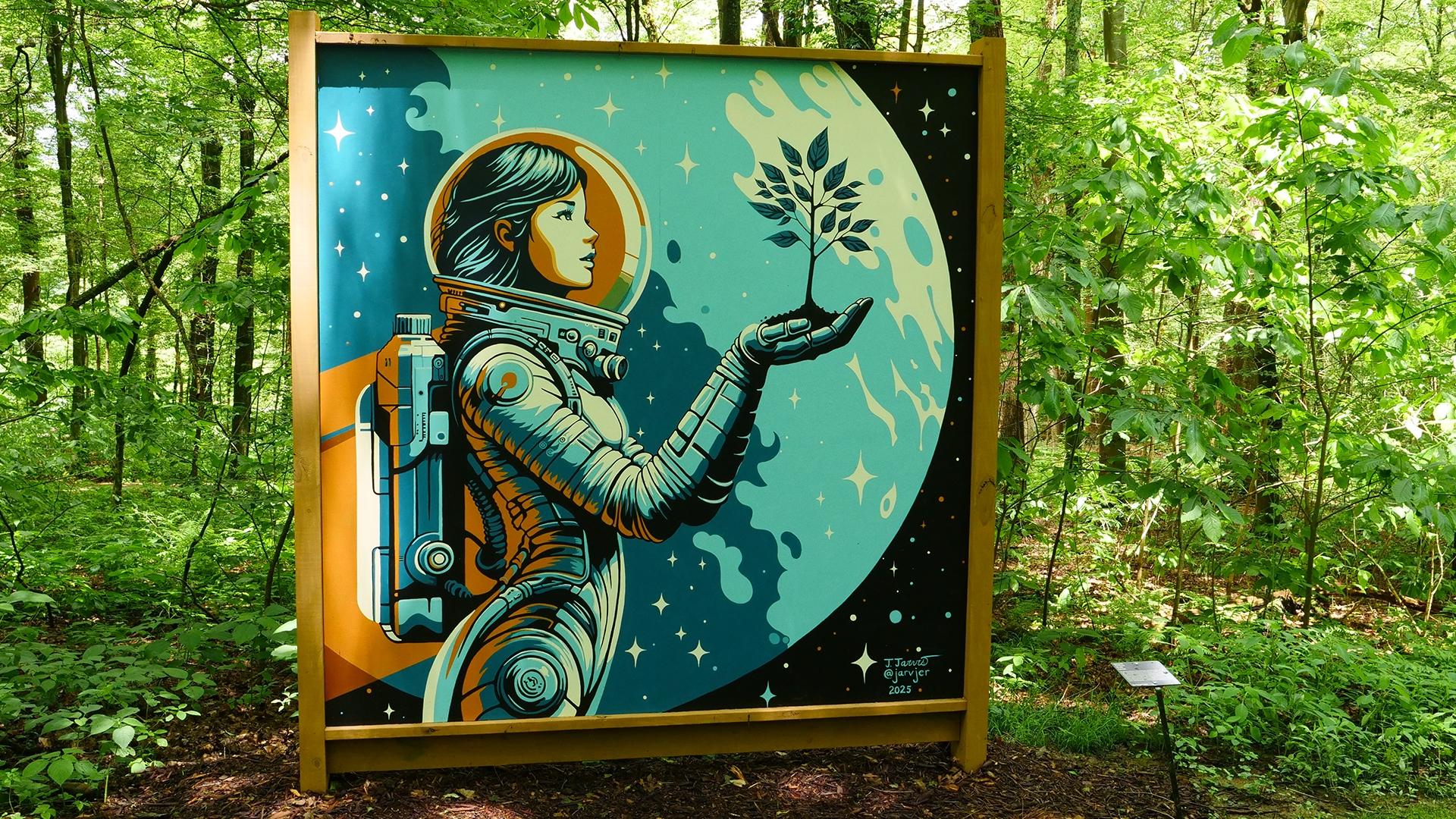 Dawes Arboretum commissions 9 murals from local artists for summer art showcase