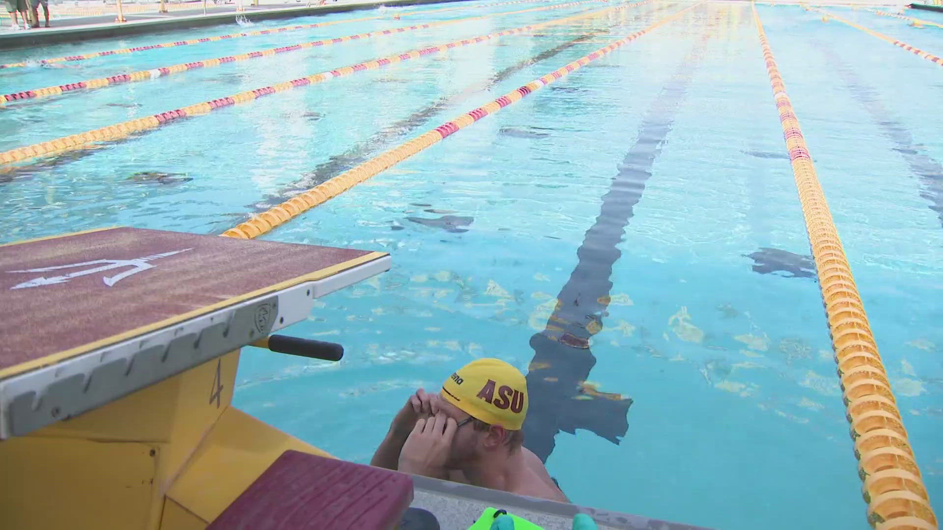 Former ASU swimmer leads historic settlement with NCAA