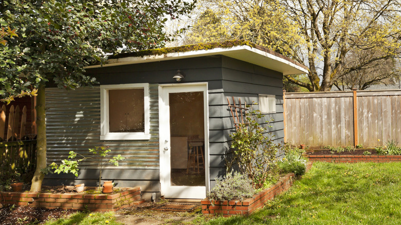 Home Items You Really Shouldn't Be Storing In An Outdoor Shed