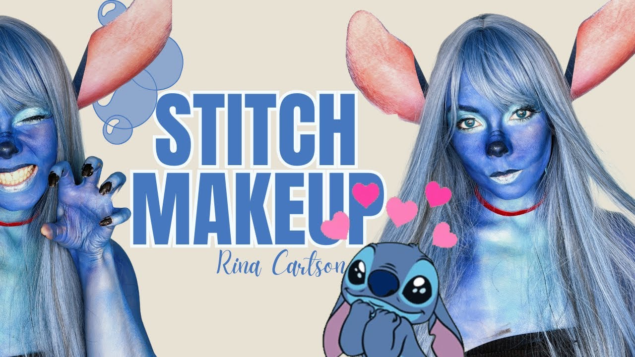 Stitch Makeup Tutorial ¦ Easy & Cute⁄ Cosplay Look