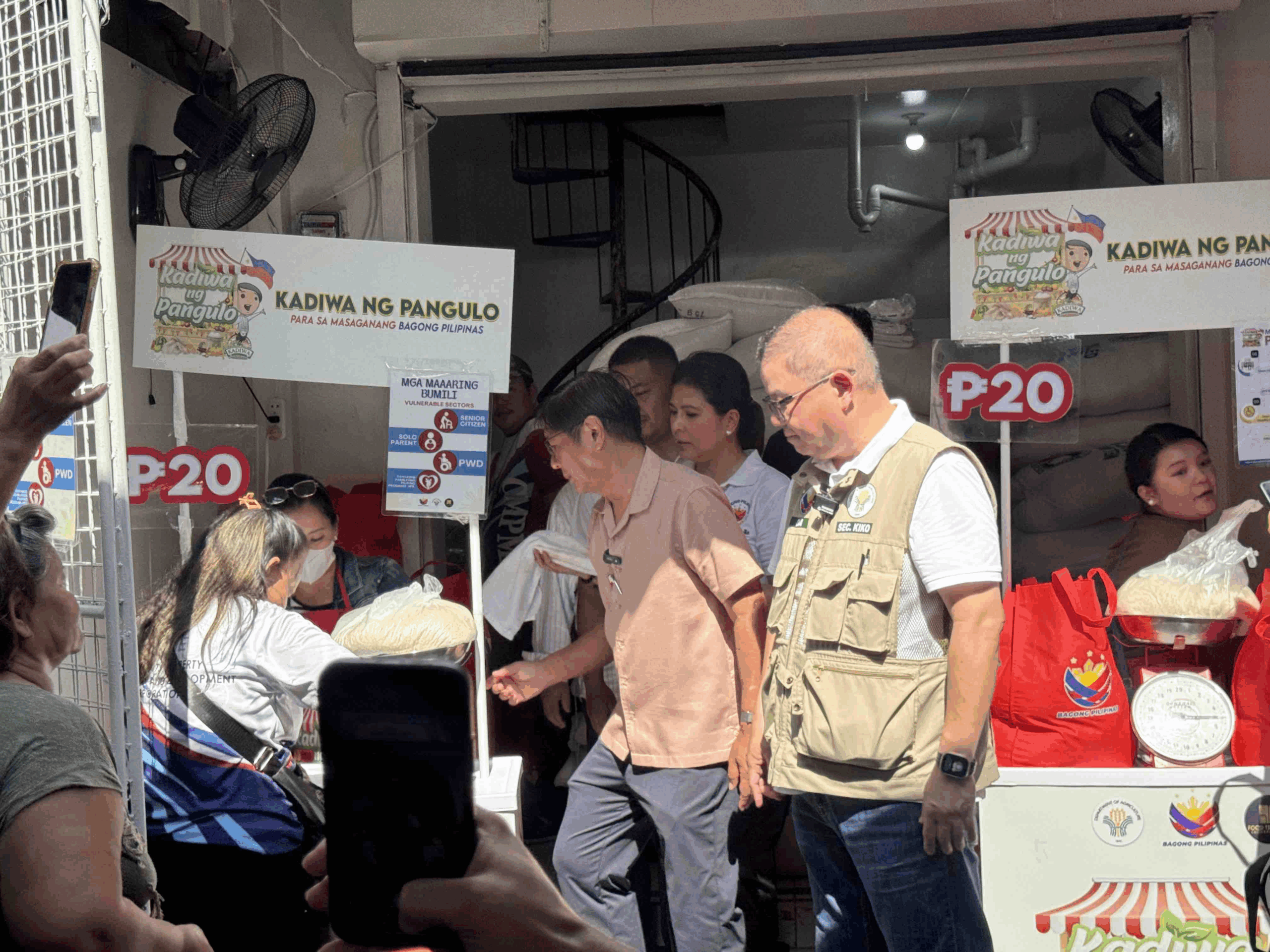 Marcos launches P20/kilo rice, tells critics ‘watch me sustain it’