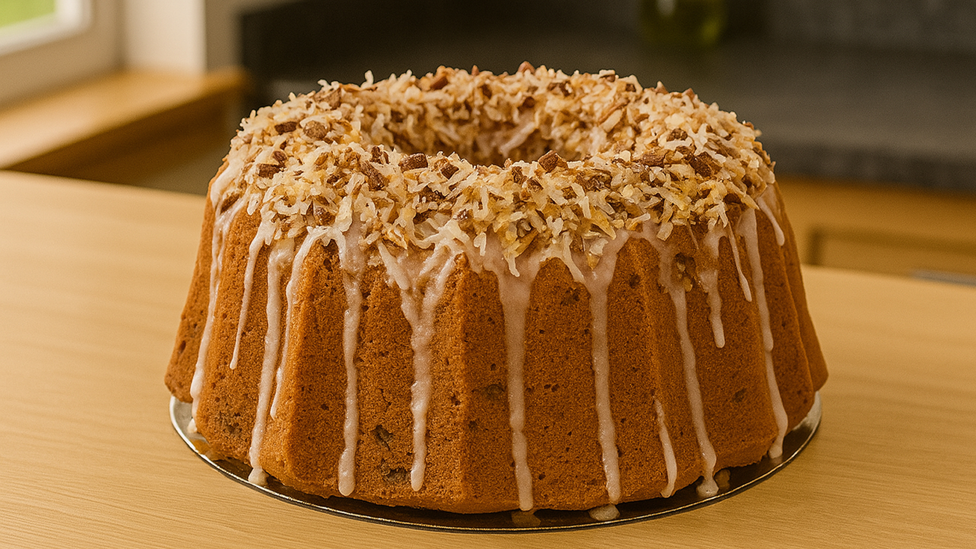 How To Make Toasted Pecan Coconut Pound Cake | Buttery, Nutty ...
