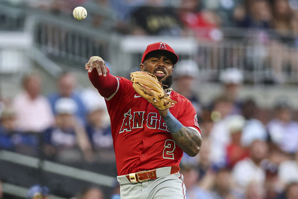 Adell's double in 8th drives in the game's first run as Angels beat ...
