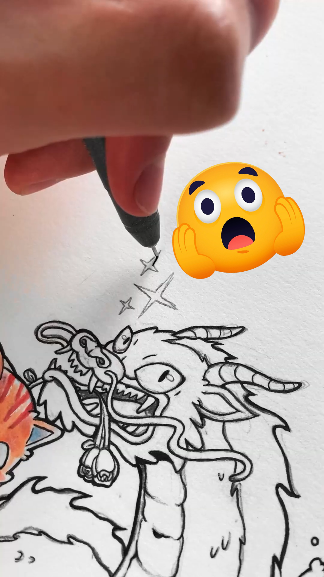 Filling the Page with YOUR Amazing Ideas! ️🐉 | Creative Doodle Challenge