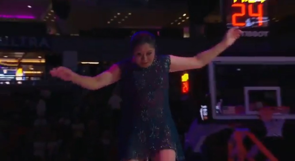 Iconic halftime act Red Panda taken off in wheelchair after scary fall ...