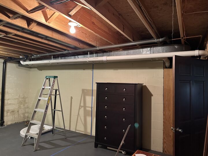 DIY Bulkhead for a Small Basement Space