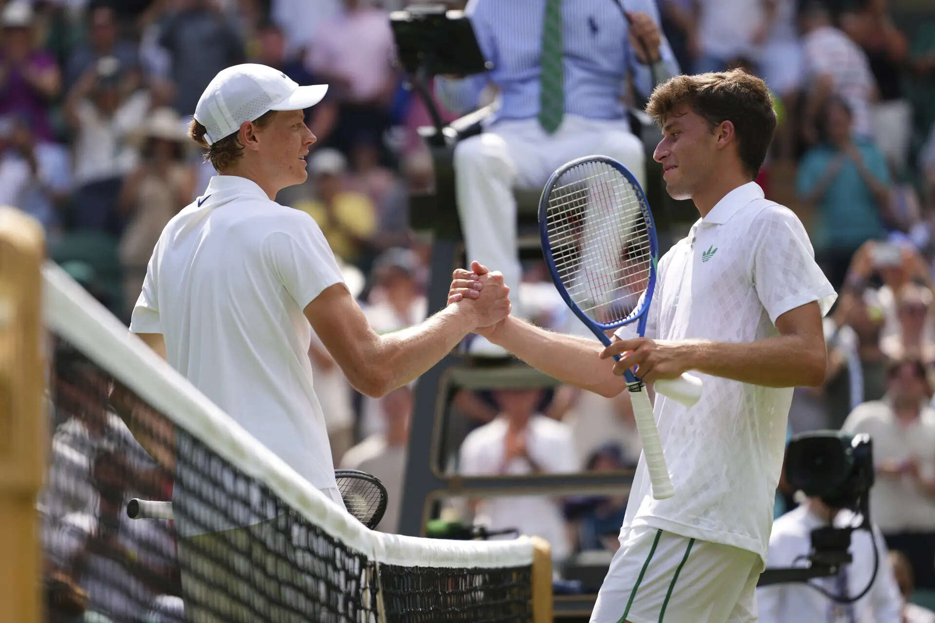 Wimbledon: Jannik Sinner crushes Luca Nardi; Barbora Krejcikova ...