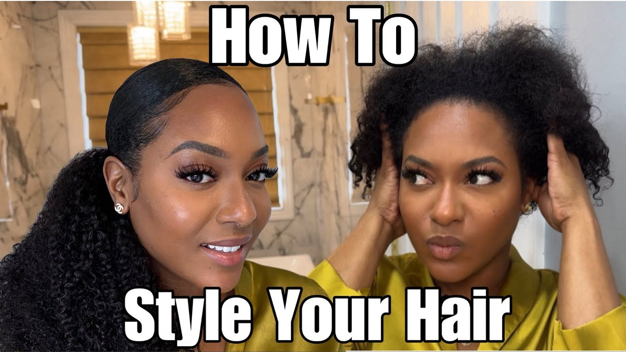 How to do it yourself: Natural sleek ponytail tutorial