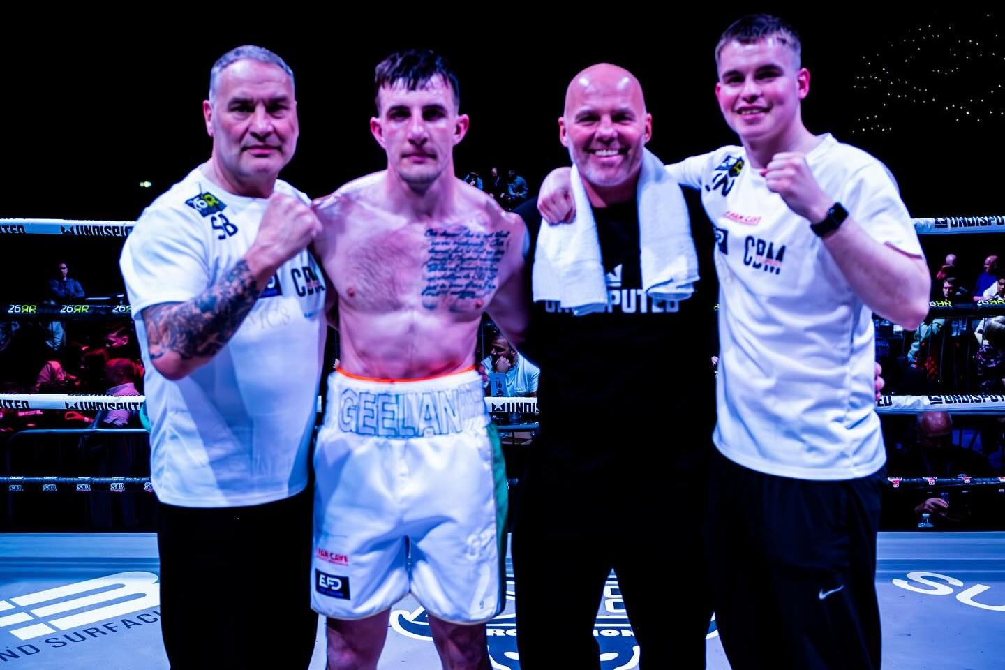 Blades boxer is ready to go again