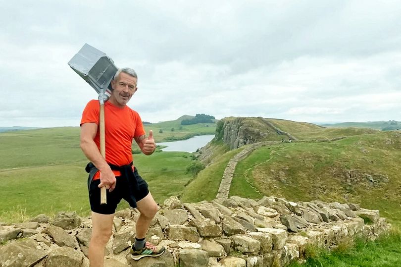 Coventry 'Hodfather' completes Wainwrights Challenge while carrying hod ...