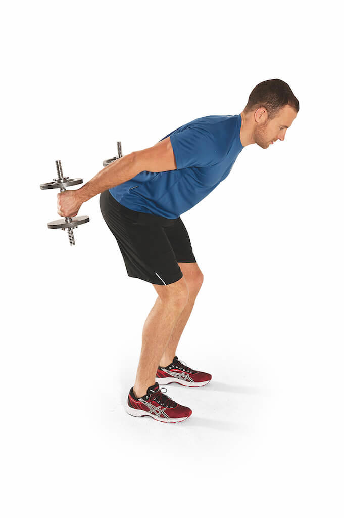 Hammer out this arm workout with dumbbells anytime from home