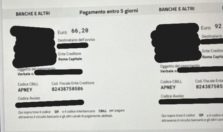 Pagare una multa è diventata un'impresa. E spuntano prelievi immotivati ...