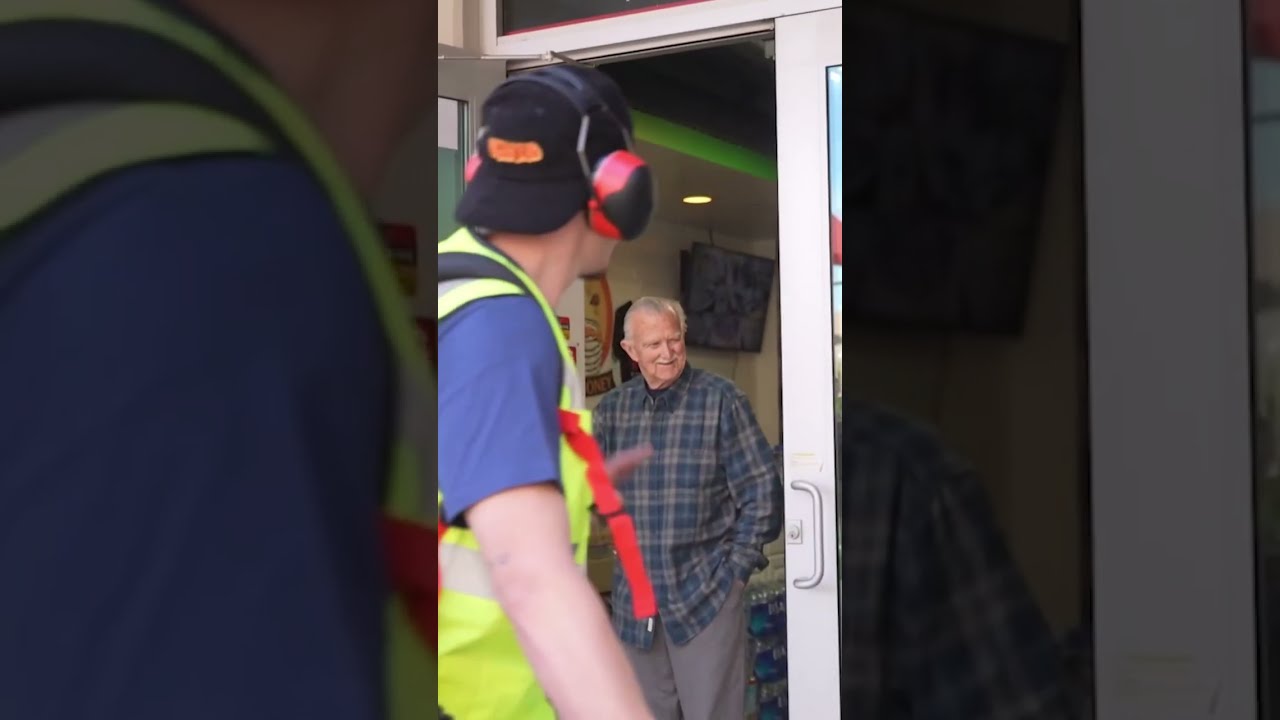 Annoying leaf blowers prank