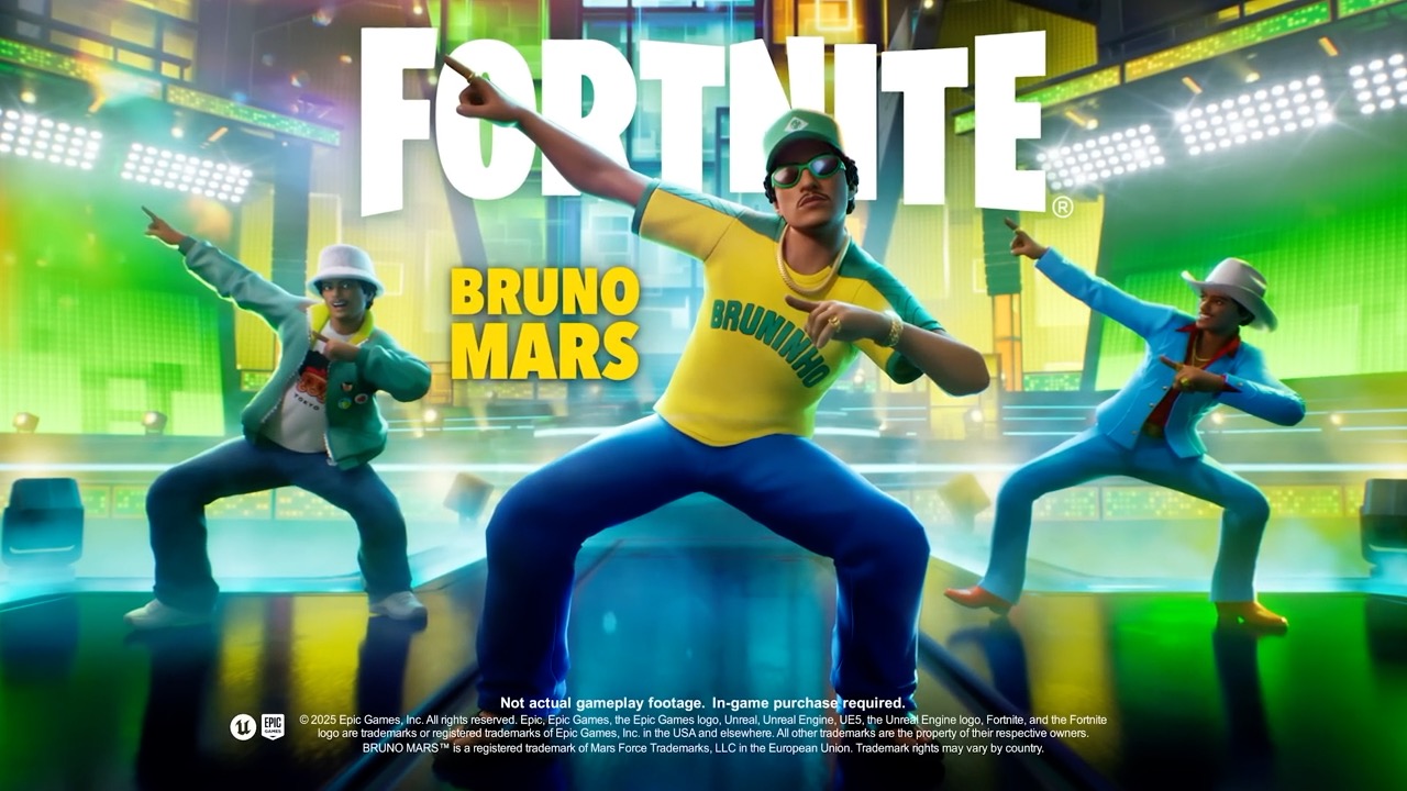 Fortnite x Bruno Mars Official Collaboration Trailer