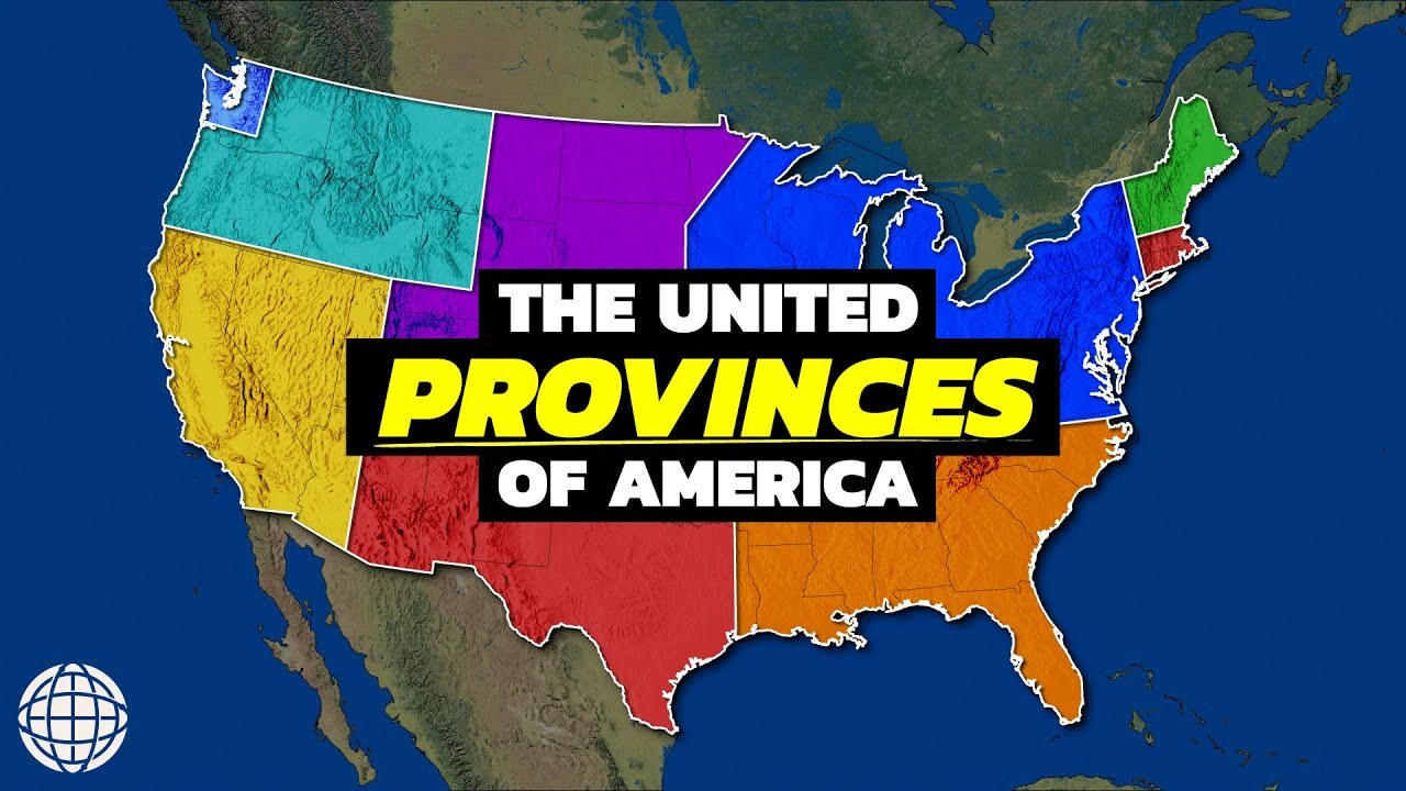 I Turned The US Into 10 Blocky Canadian Provinces (And It's Amazing!)