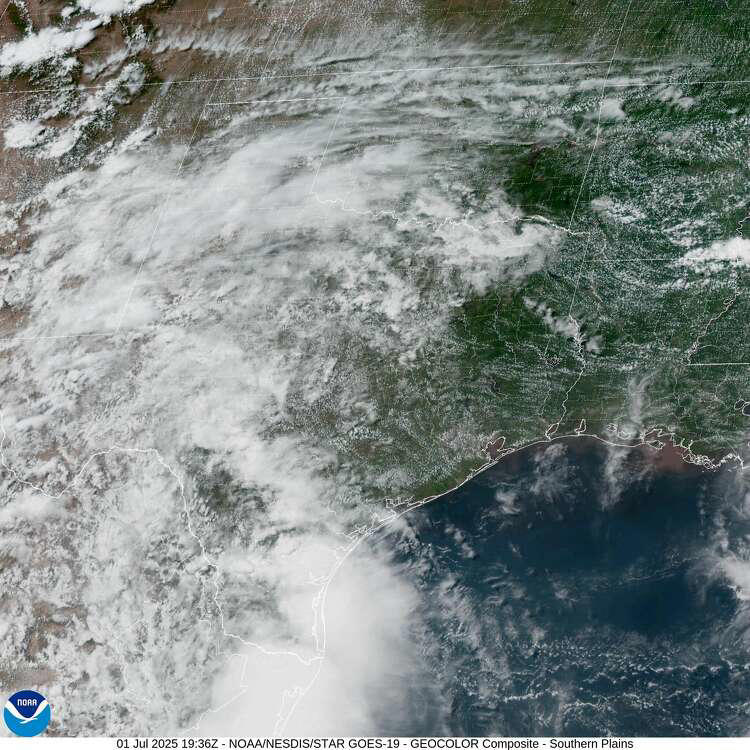 Remnants of Tropical Storm Barry to bring scattered rain to South Texas ...