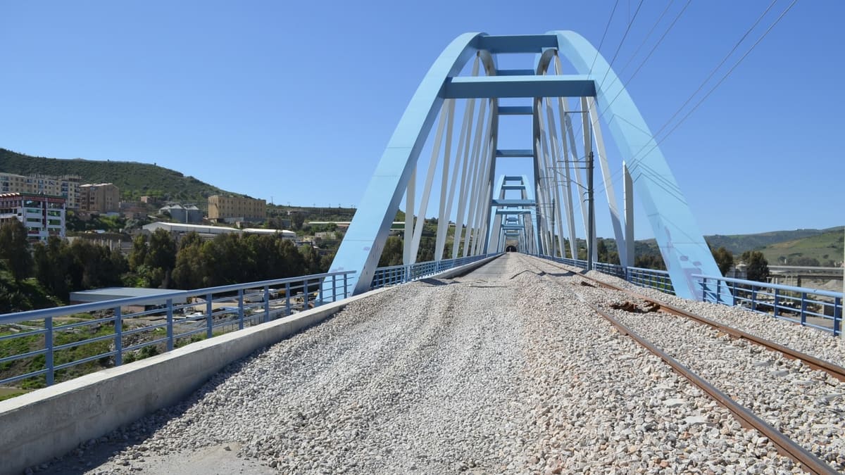 L’Algérie construit un viaduc ferroviaire géant, le plus long d’Afrique