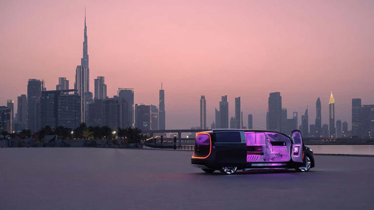 El Mercedes Vision V concept se luce en Dubai