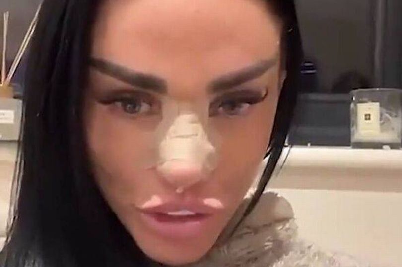 Katie Price shares truth behind extensive facial surgery as she's left ...