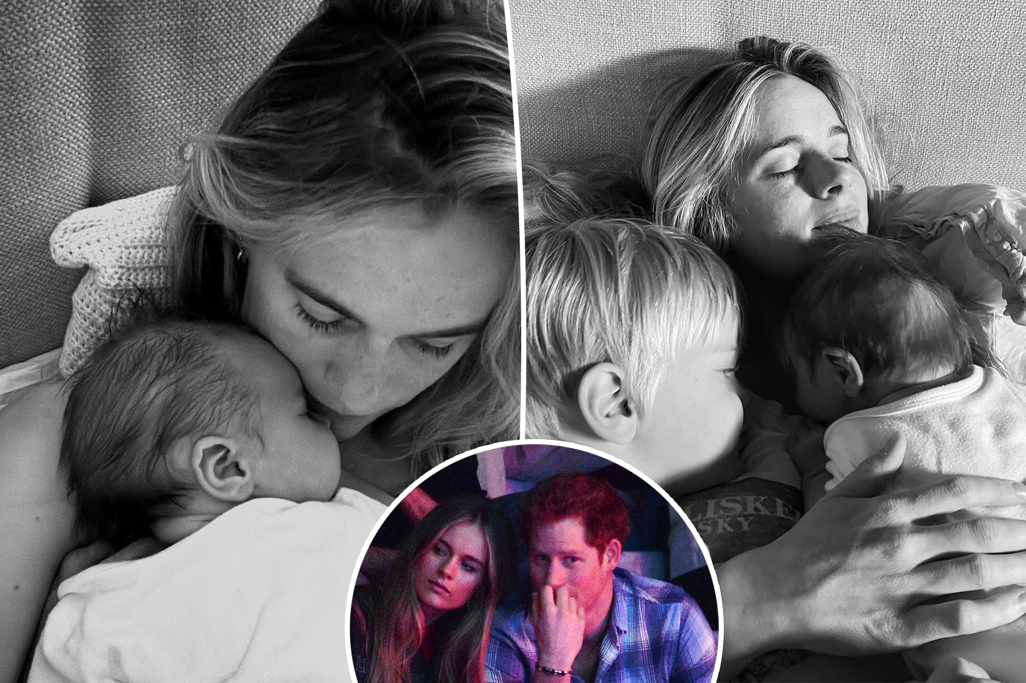 Prince Harry’s ex Cressida Bonas shares first photos of newborn girl ...