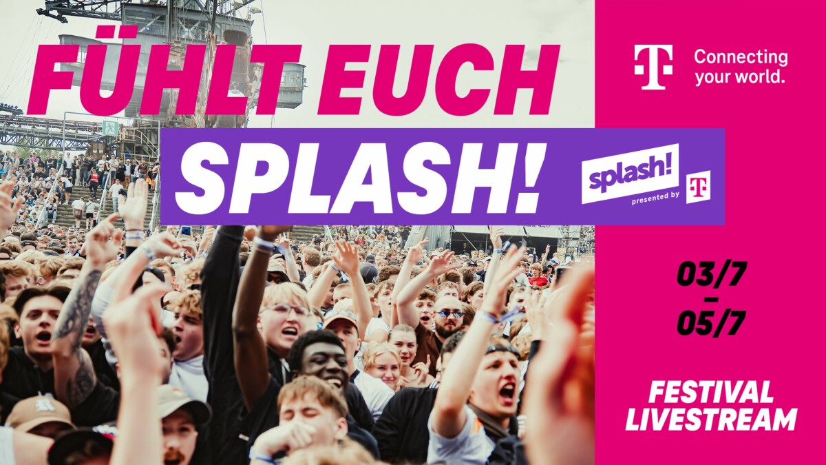 Splash! Festival 2025: Von diesen Vorteilen profitieren Telekom-Kunden
