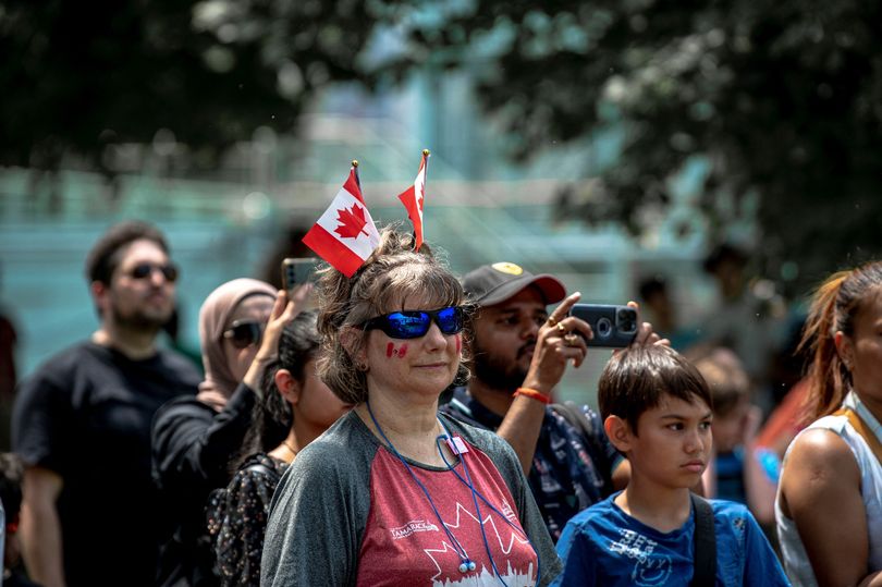 Spectacular images show Canadians marking patriotic Canada Day as 'big ...