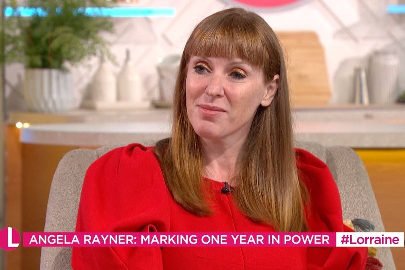 Angela Rayner tells Lorraine 'not a chance I'd want to be Prime Minister'