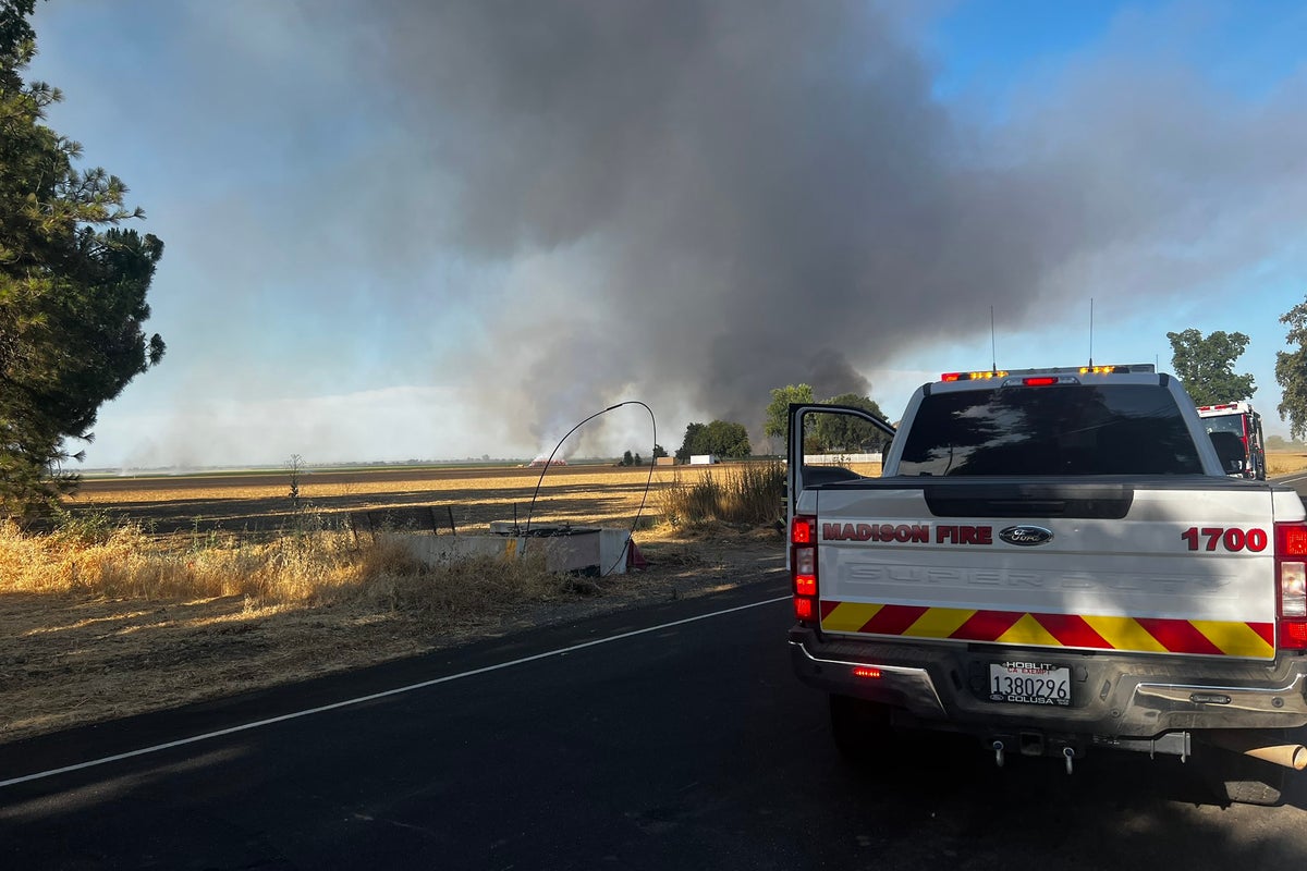 Seven missing after huge fireworks warehouse explosion in California