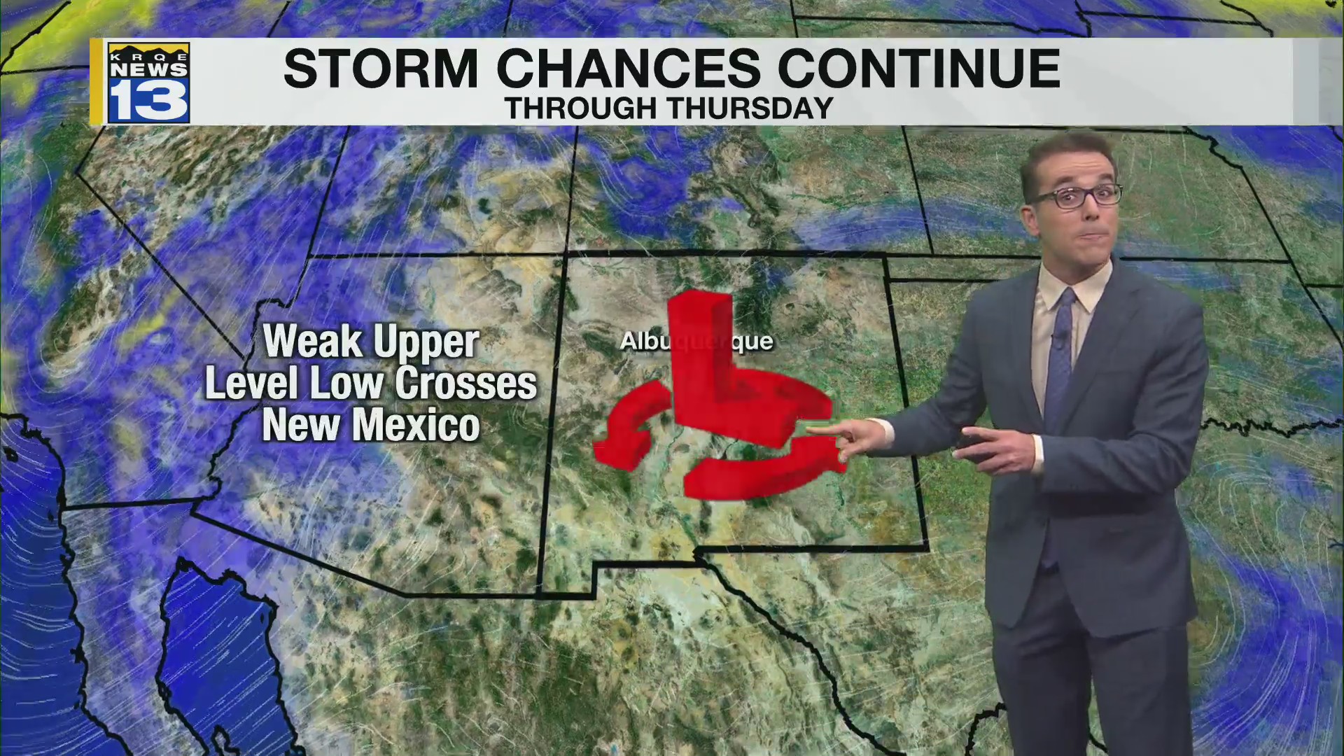 Storms to ramp up with muggy air for now