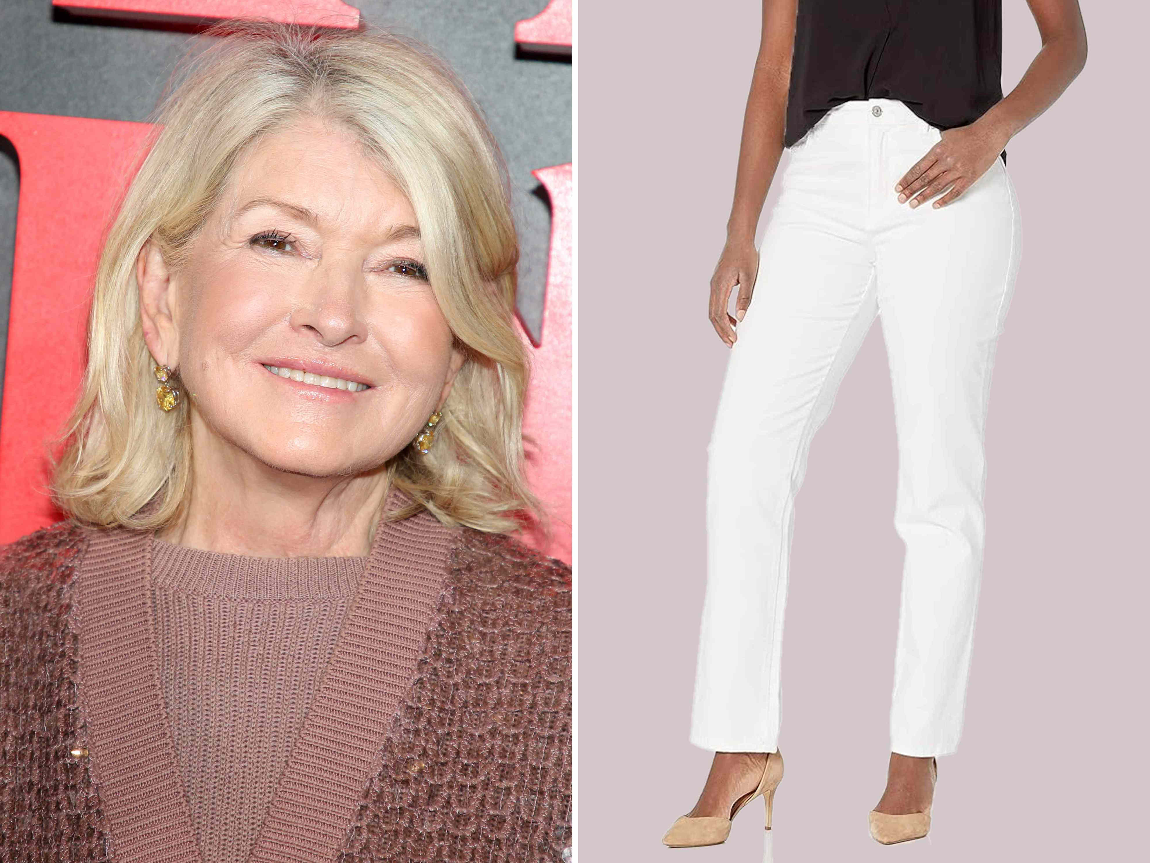 Martha Stewart, 83, and I, 23, Agree: White Jeans Are the Ageless ...