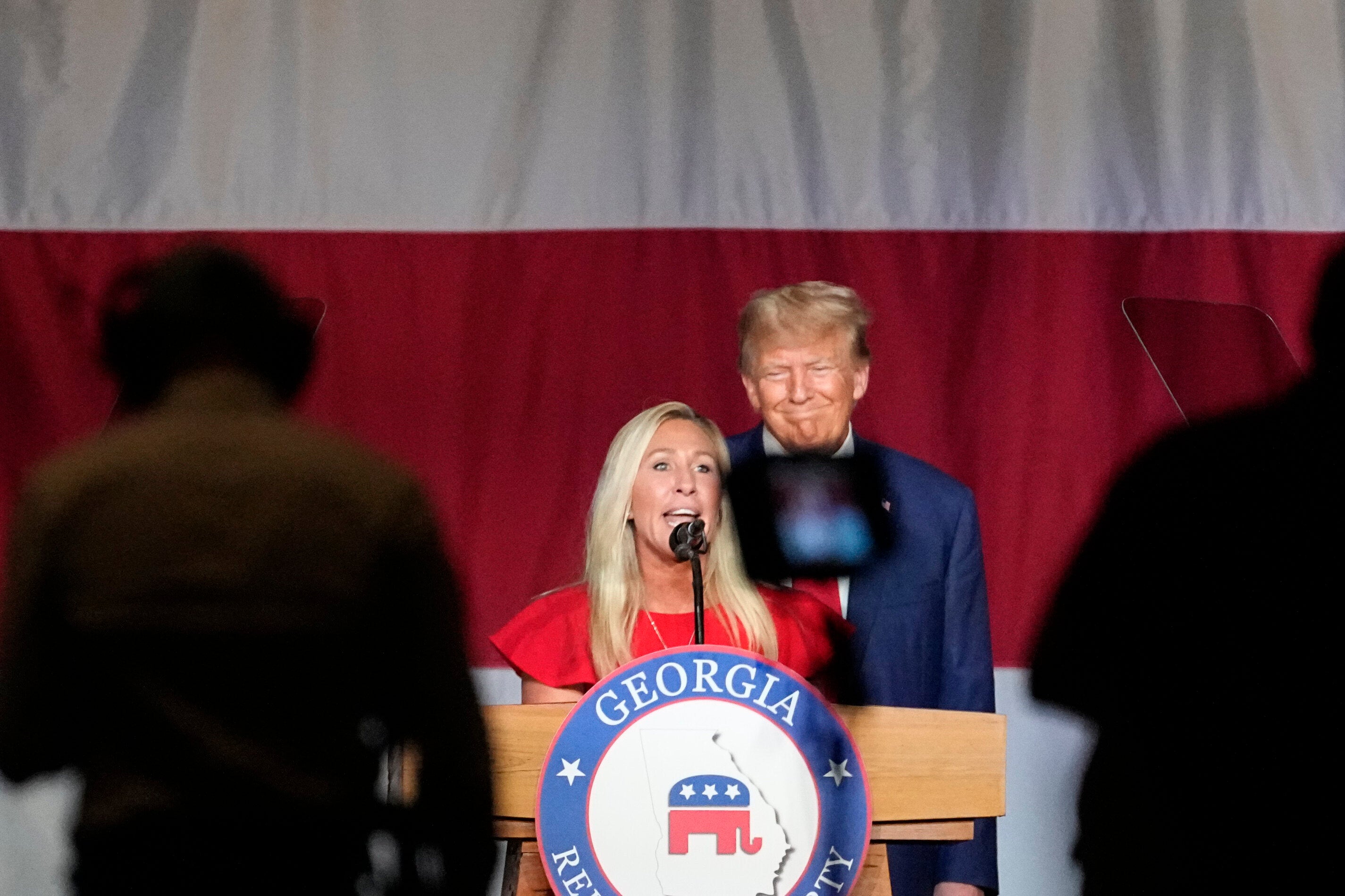 Trump Asks DeSantis A Cringe Question About Marjorie Taylor Greene, In ...