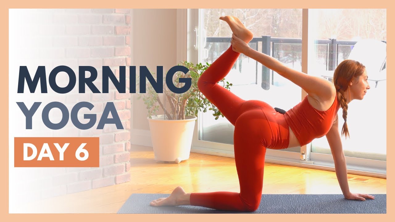 Day 6 – GROW 🌱 Morning Yoga Stretch | 10-Min Flexible Body Flow to ...