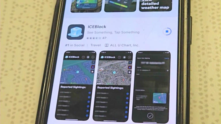 ICEBlock app allows users to report ICE sightings in their community