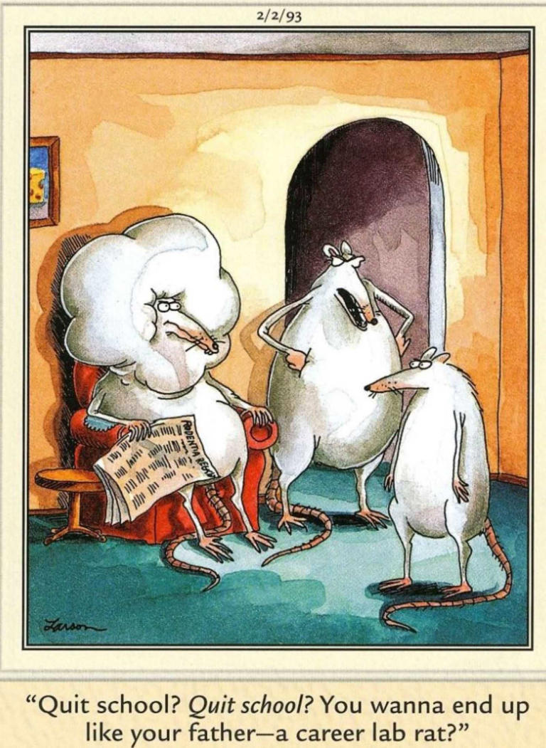 10 Hilarious Far Side Comics That’ll Forever Change the Way You See Rats