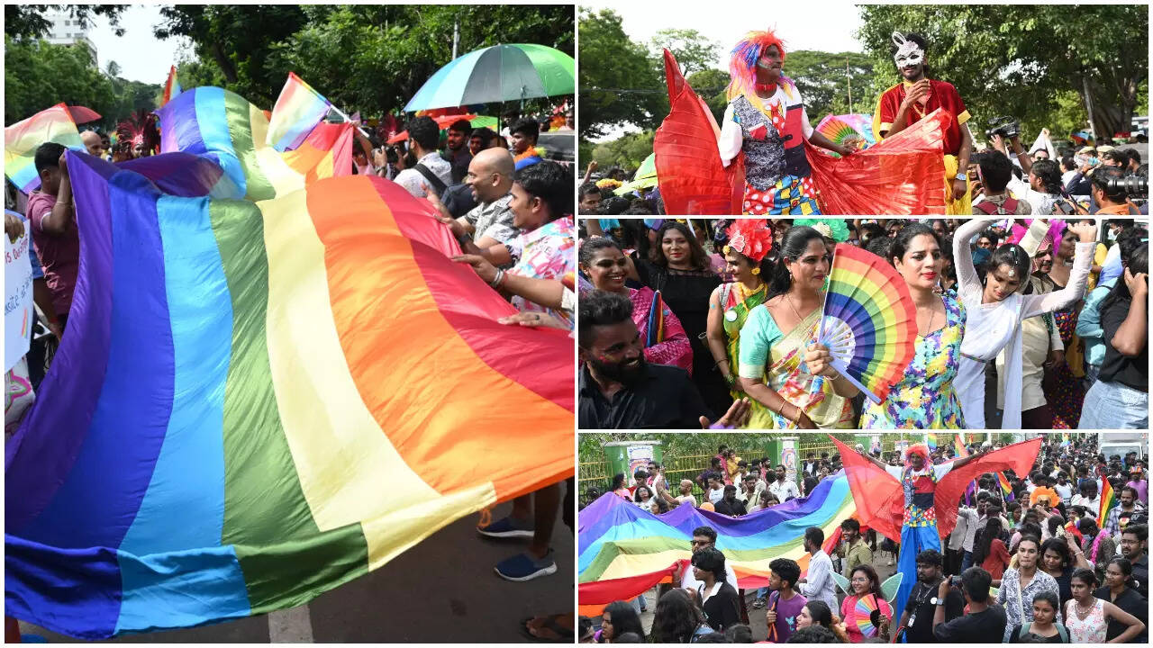 City's LGBTQI+ community spreads message of inclusivity at Pride march
