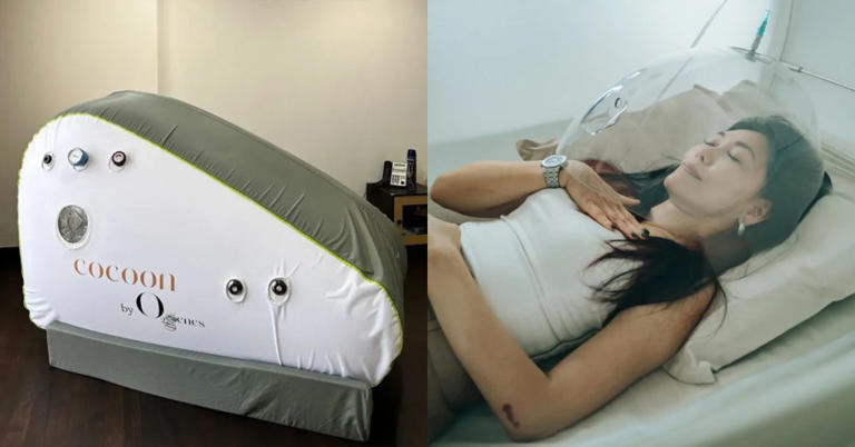 Would you pay S$3,200/month to use an oxygen cocoon? This S’porean ...