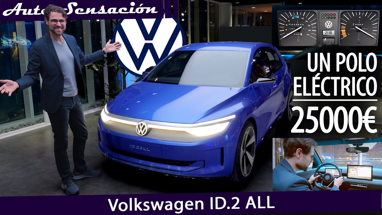 Volkswagen ID.2 all ⚡ ¿El Polo eléctrico que salvará a VW ...