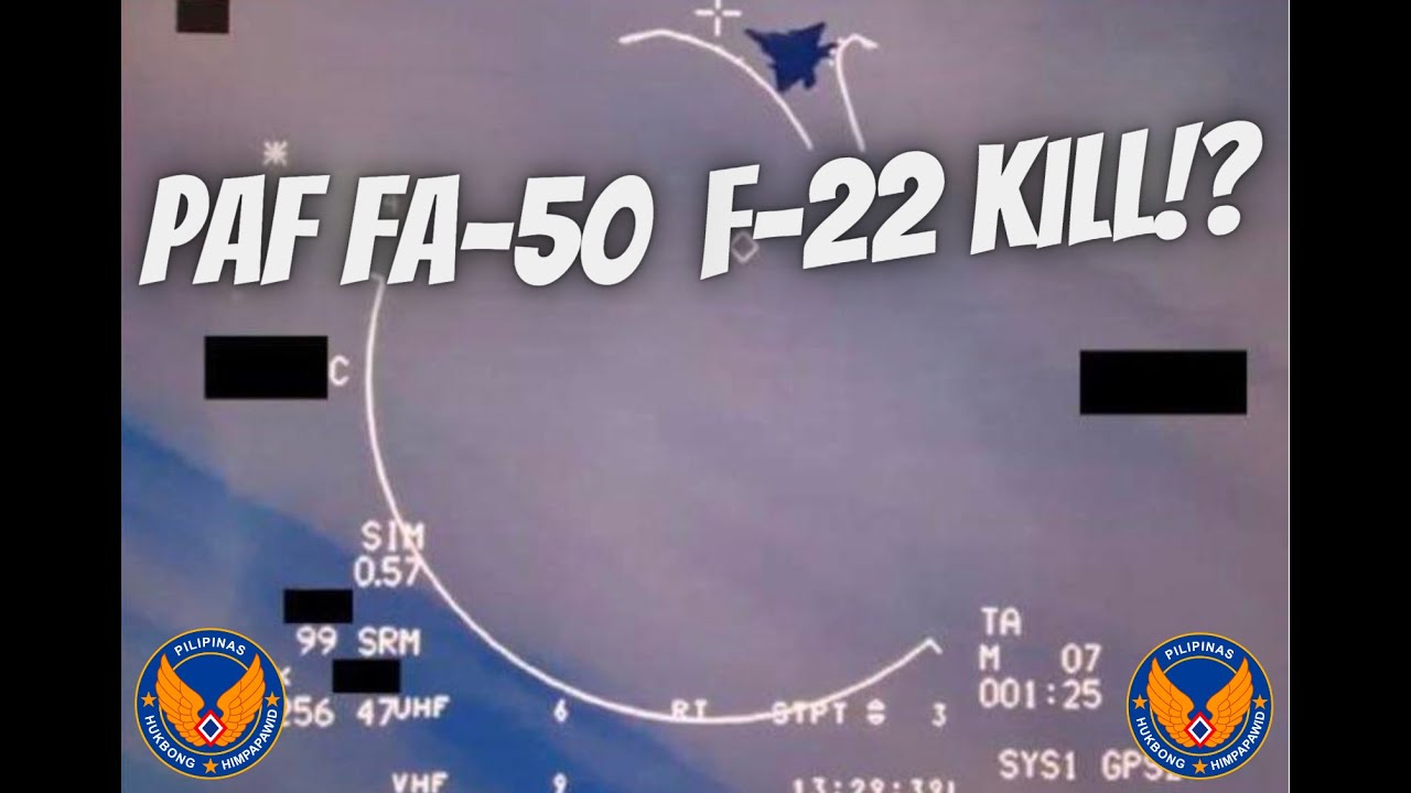 FA-50 vs F-22 What Happened at Cope Thunder