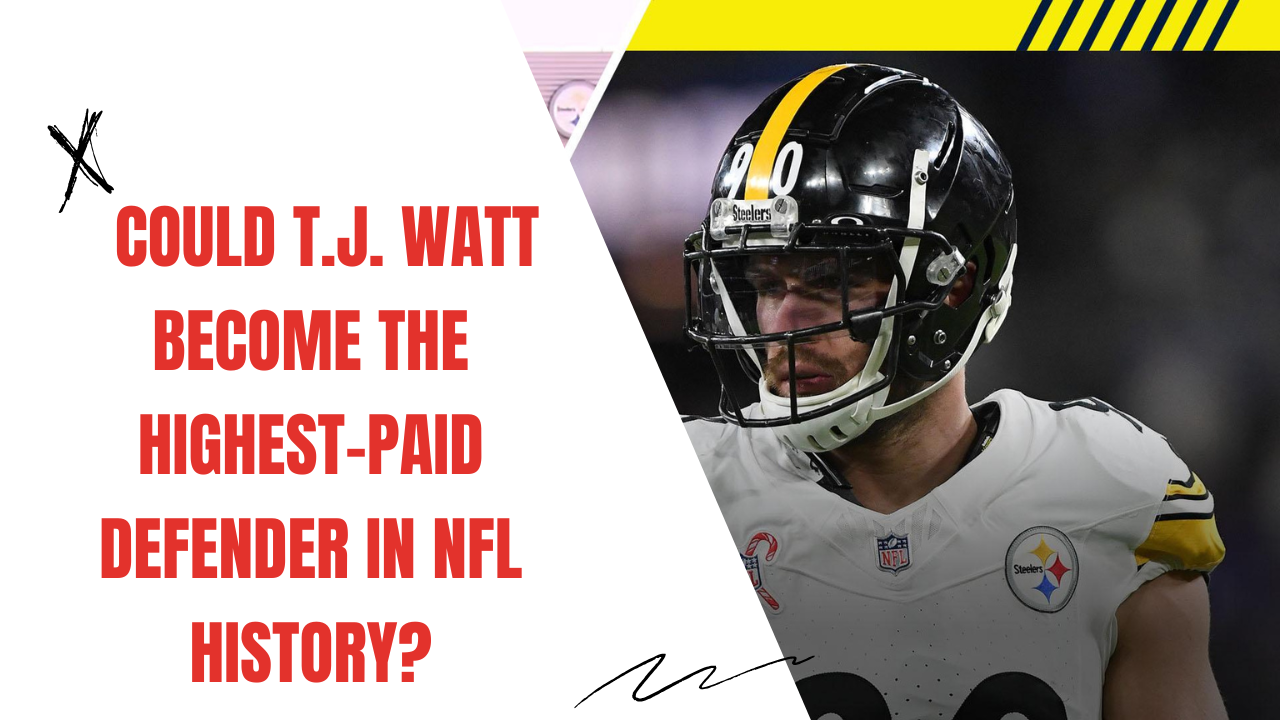 Could T.J. Watt Become the Highest-Paid Defender in NFL History?