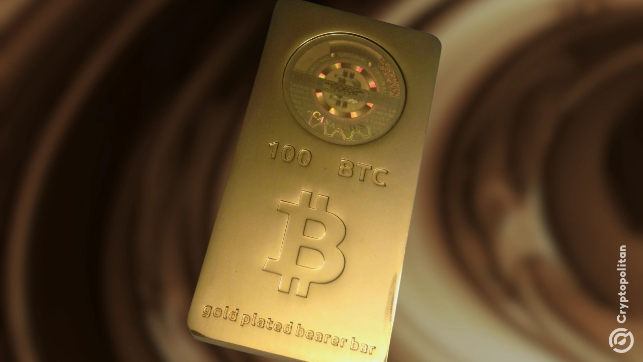 Early Bitcoin owner redeems 100 BTC from Casascius gold bar